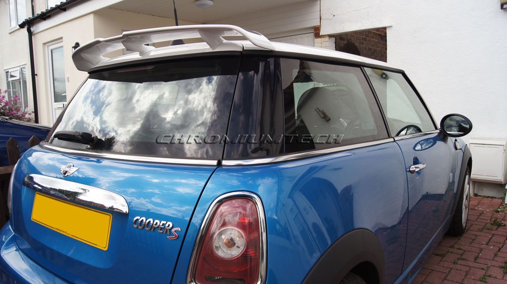 07+ MINI Cooper S Rear Spoiler - Sporty Look - Chromiumtech Limited