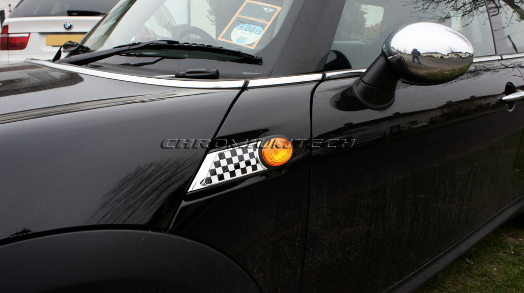 MK2 MINI Cooper/S/ONE R55 R56 R57 R58 R59 Chrome Side Scuttles ...